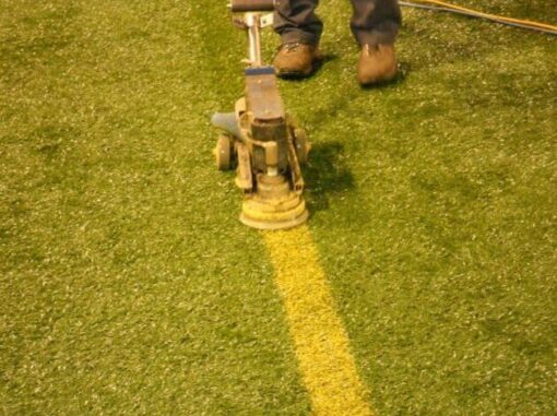 Artificial Grass Line Marking-Sport Artificial Grass Installation