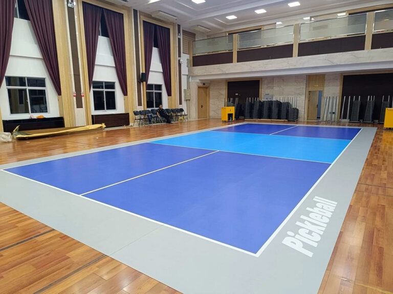 Professional Pickleball Flooring - Indoor/Outdoor, Anti-Slip Surface